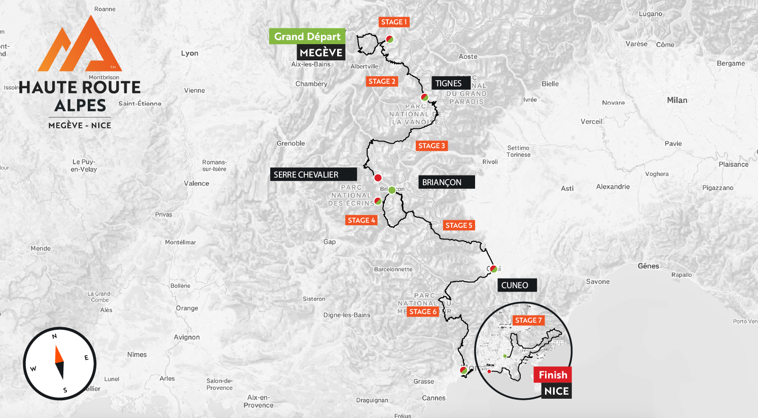 Race Route 7-day - Haute Route